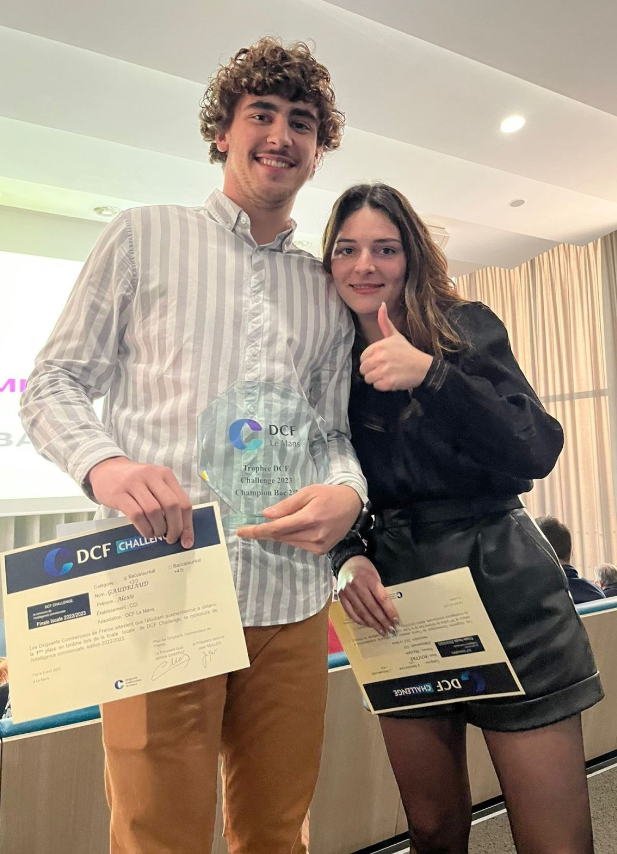 Marion Rouvre & Alexis Gaudriaud : 1ers au DFC Challenge